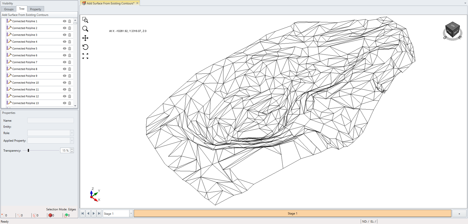 EX3 Documentation | Add Surface From Existing Contours